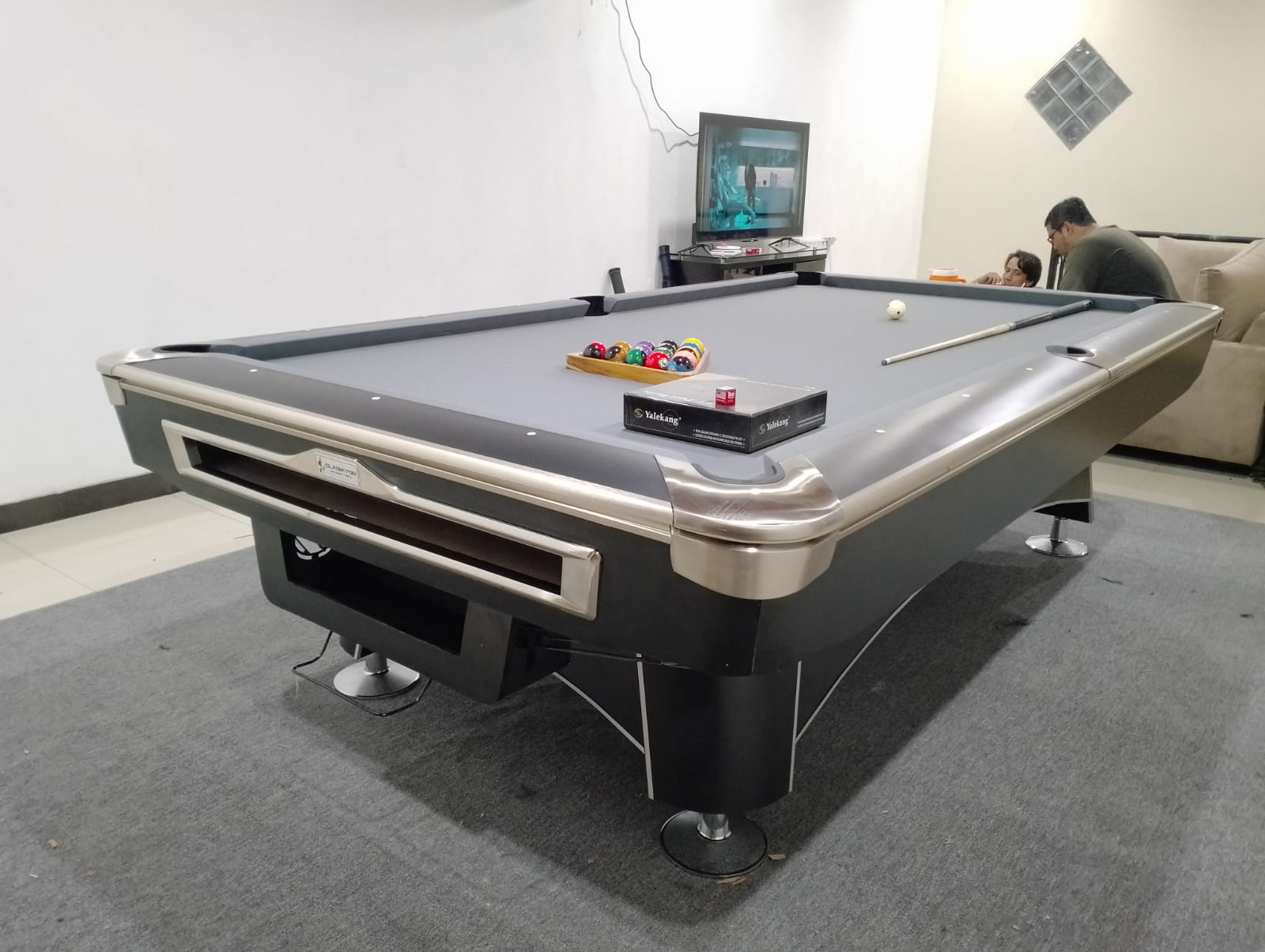 Meja Billiard Olympus HPL Doff 9 Feet - Minnova Meja Billiard